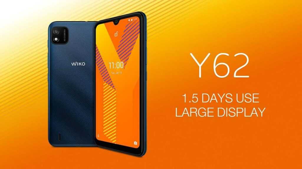 Wiko Y62 official release: the entry-level for less than 100 euros