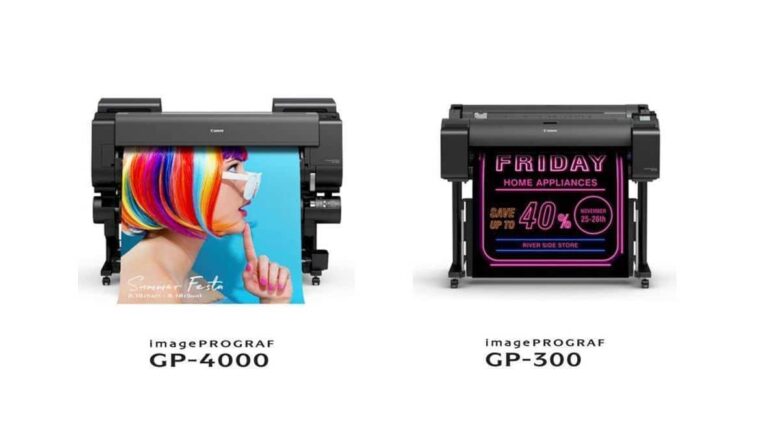 Canon unveils new imagePROGRAF GP printer series