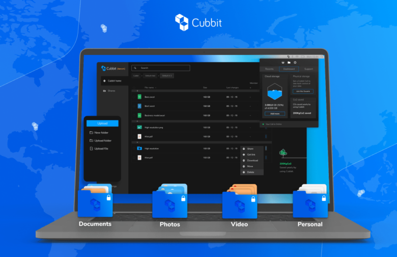 Cubbit launches Cubbit Cloud: Europe's first zero-knowledge and peer-to-peer cloud storage for € ...