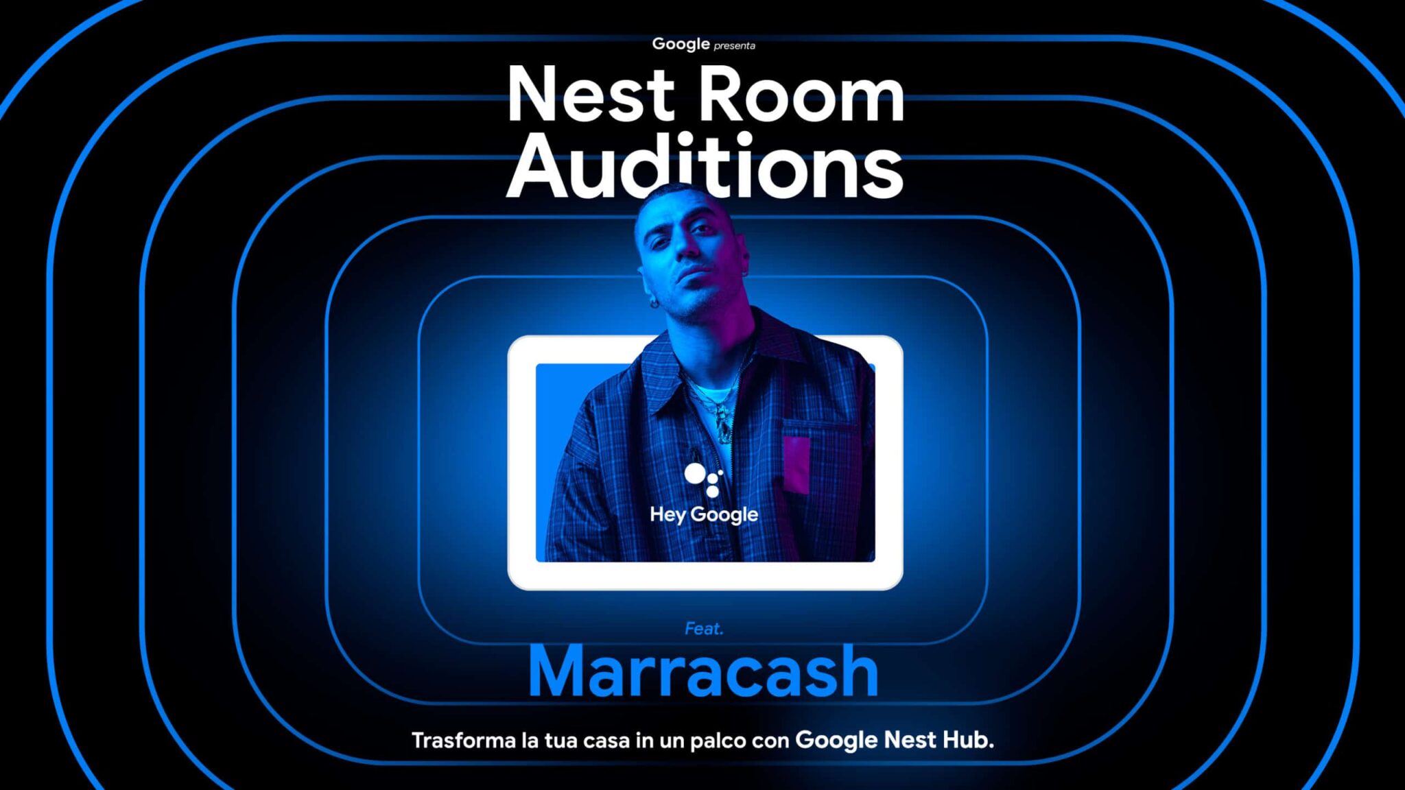 Nest Room Audition: Google and Marracash for young musical talents