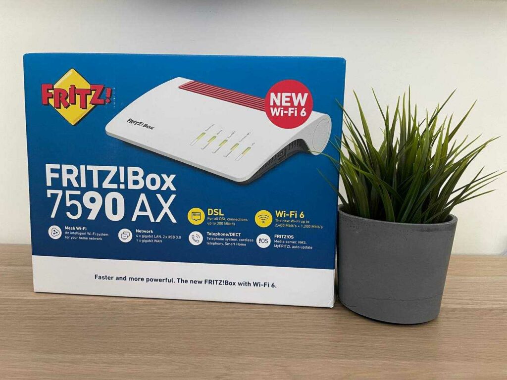 Fritz! Box 7590 AX review: top coverage and functions