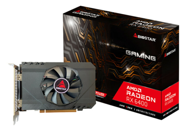 BIOSTAR: here is the Radeon RX 6400 graphics card