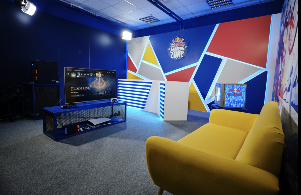 Red Bull Gaming Zone: uno studio dedicata al gaming