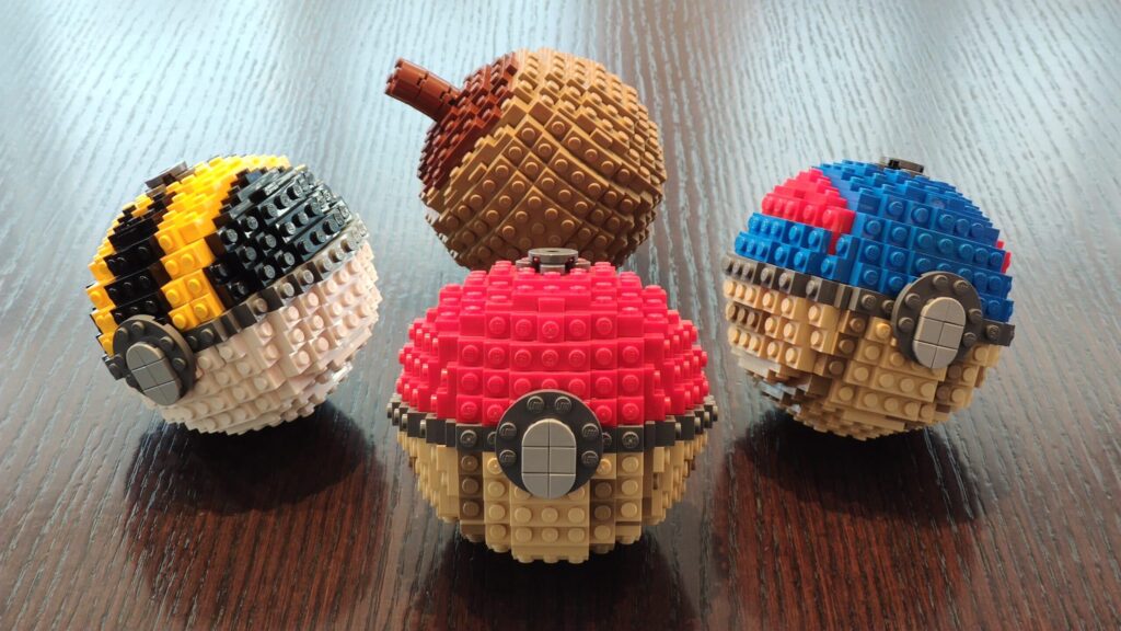 Pokémon Legends: Arceus LEGO-format Poké Balls arrive