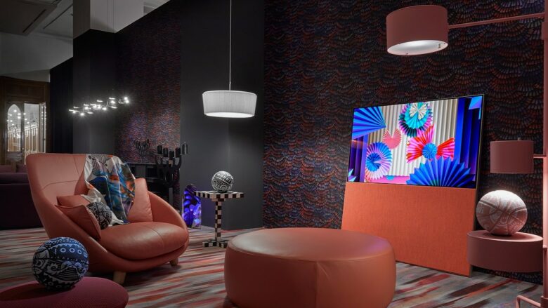 LG unveils Objet OLED TVs at Milan Design Week