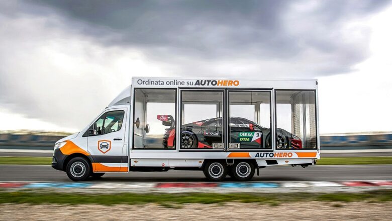 Autohero is the official main partner of the DTM championship