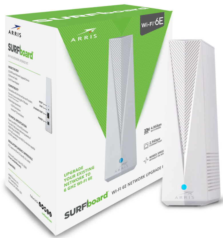 CommScope: ARRIS SURFboard Wi-Fi 6E update