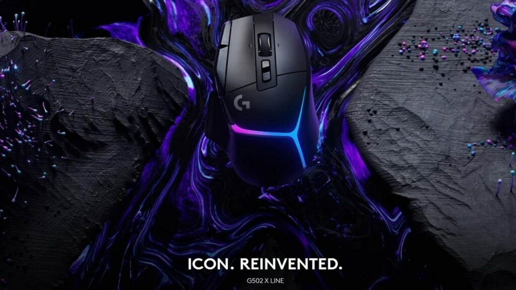 Logitech G presents the G502 X in 3 different versions