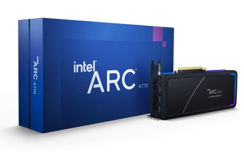 Intel Arc A770: price and launch date officially announced