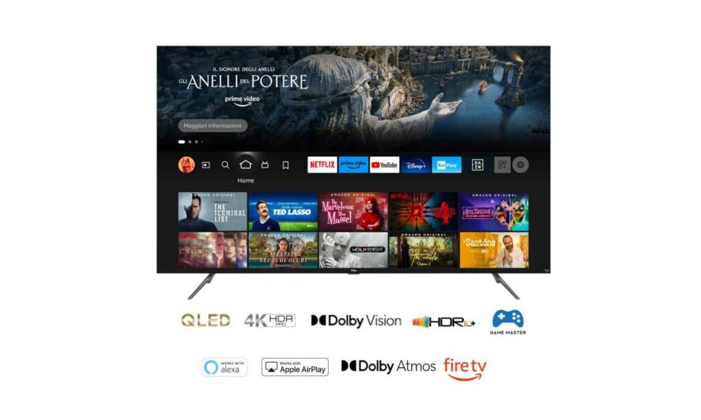 TCL: the new Smart TVs with integrated Fire TV arrive