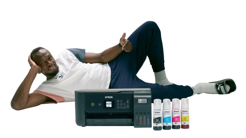 Epson announces new cold-inkjet printers - with Usain Bolt