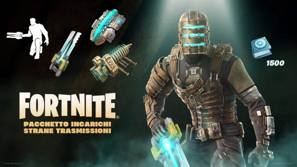 Fortnite launches crossover with Dead Space: all skins and items