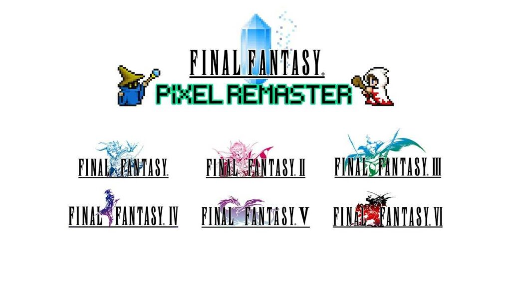 Final Fantasy Pixel Remaster: weight revealed on Nintendo Switch!
