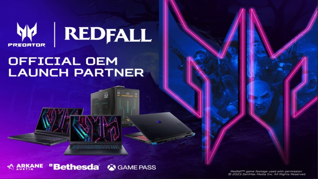 Redfall arrives on Acer's Predator gaming PCs