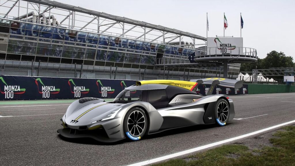 777 hypercar, preview of the car that will be presented at MIMO 2023