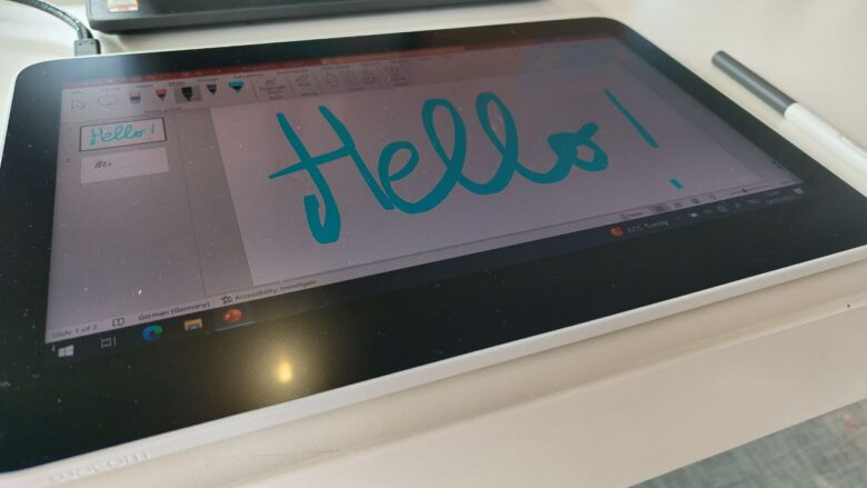 Wacom One, we "doodled" on the new range of tablets and displays