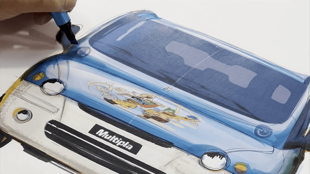 The Fiat Multipla 6x6 returns for the most nostalgic: the new model to ...