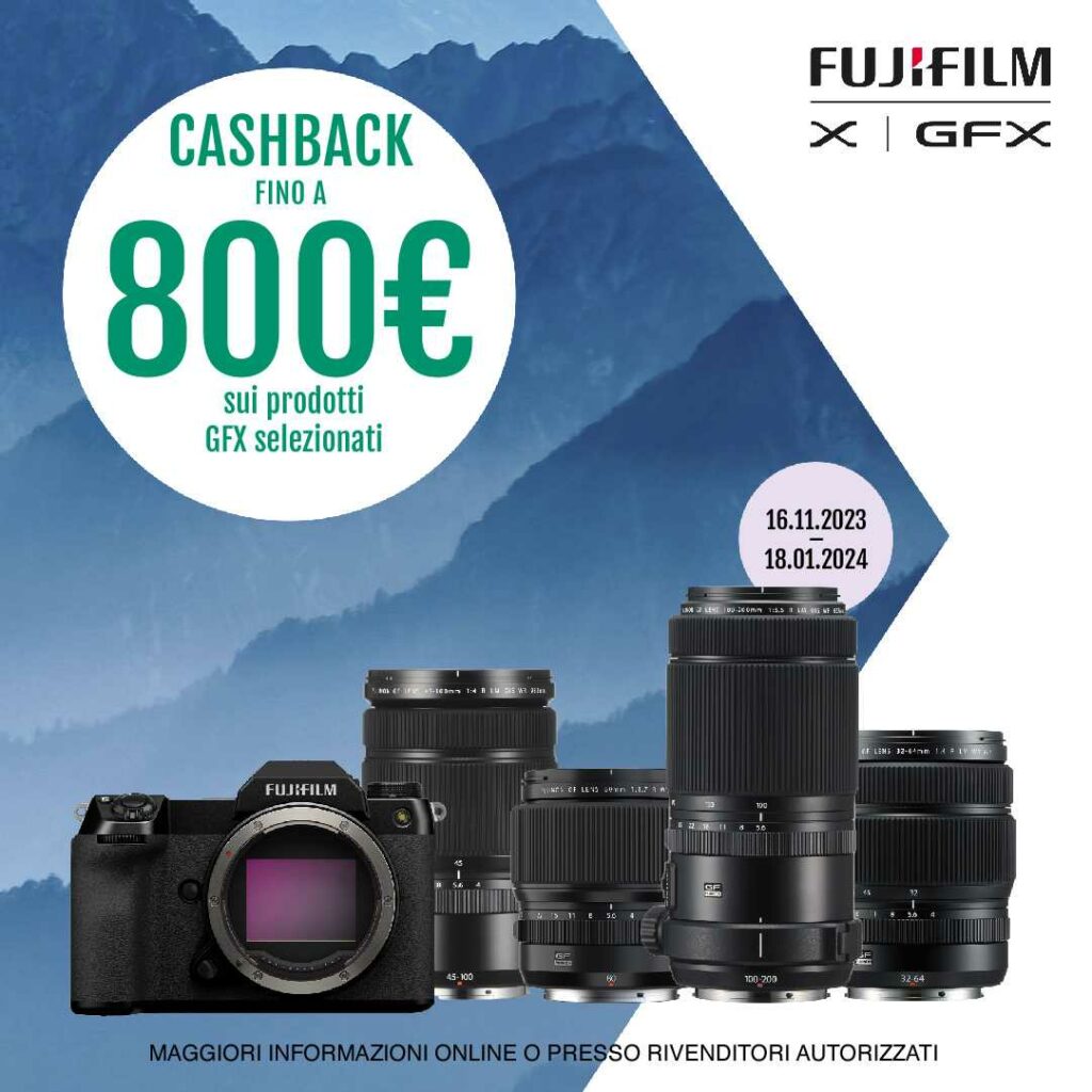 FUJIFILM: a super Winter Cashback until January 2024
