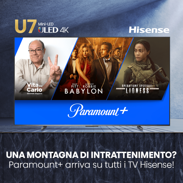 Paramount+ now available on Hisense