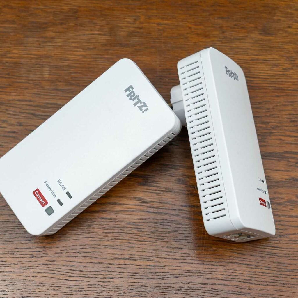 FRITZ!Powerline 1240 AX WLAN Set with Wi-Fi 6: Internet and Wi-Fi ...