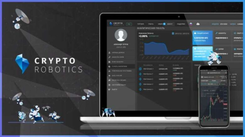 How to start a robot on the CryptoRobotics platform?