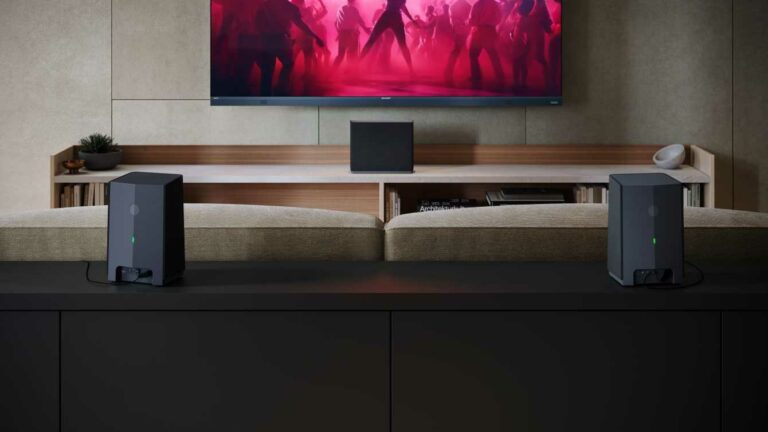 Sharp reveals advanced audio with Dolby Atmos and Aquos Wireless