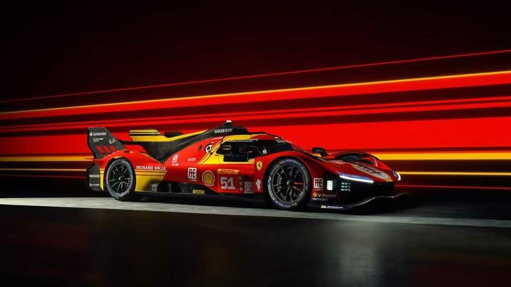 Ferrari 499P: the livery of the single-seater revealed