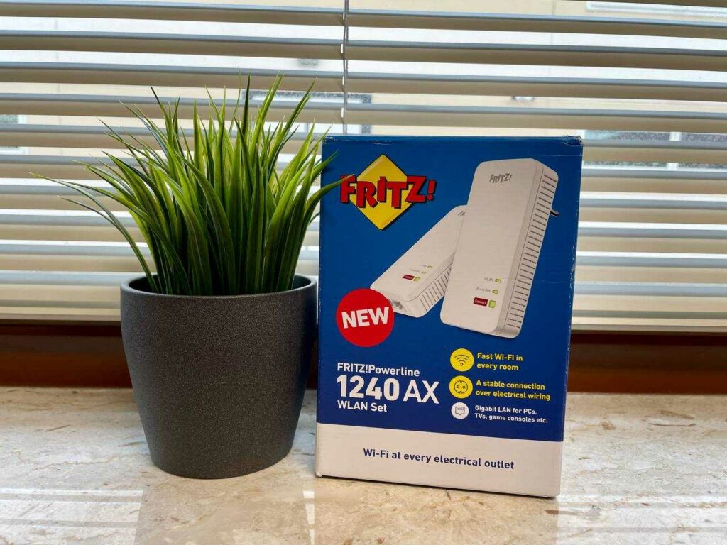 FRITZ!Powerline 1240 AX review: internet has never been so fast!