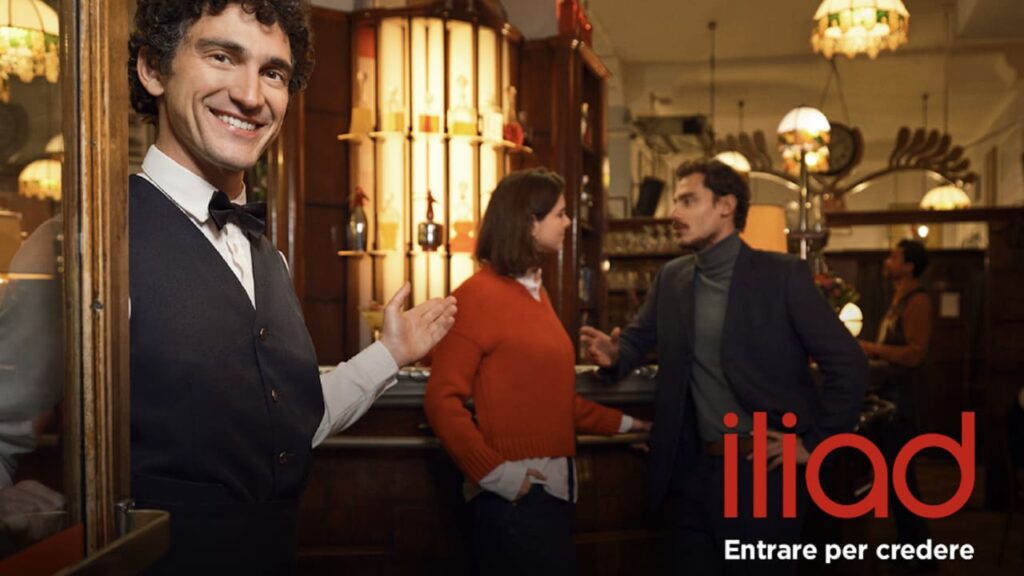 Iliad, enter to believe: the new commercial launched during Sanremo 2024