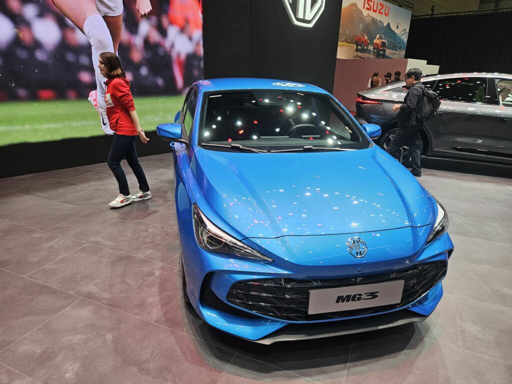 Geneva Motor Show 2024: here is the MG3 Hybrid+, the compact car that ...