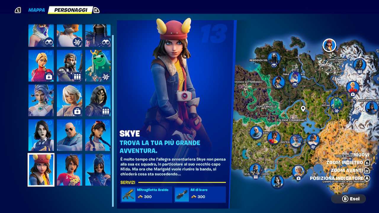 Fortnite: Chapter 5, Season 2 – locations of NPCs and characters