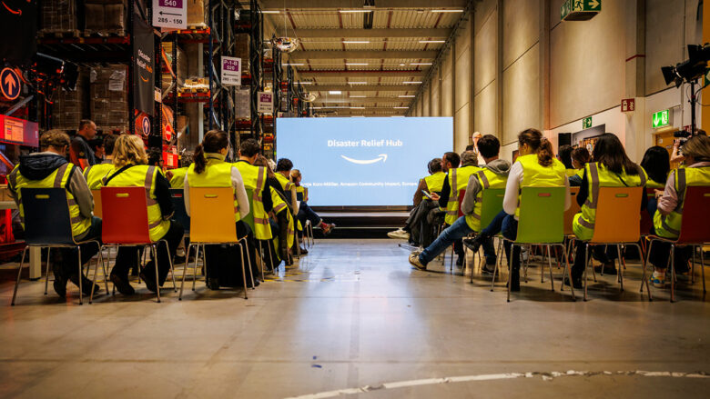 Amazon opens its first European Disaster Relief Hub in Rheinberg