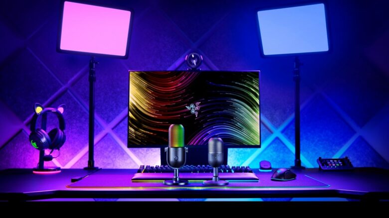 Razer presents the duo of microphones Seiren V3 Chroma and V3 Mini