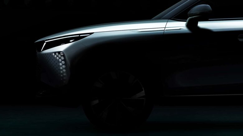 Omoda 7 arriving at the Beijing Motor Show